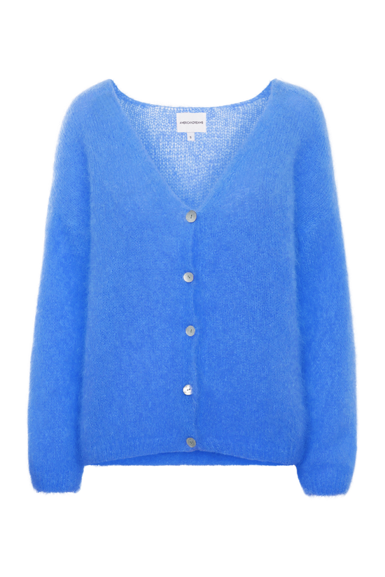 Cornelia LS Cardigan Sky Blue | Americandreams