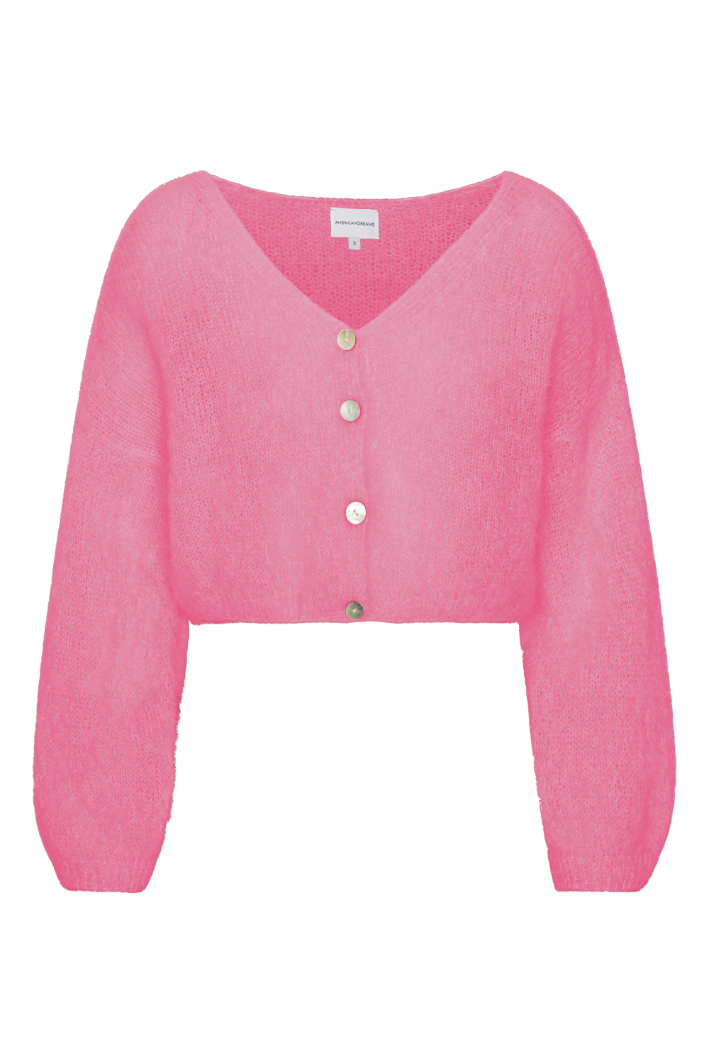 Cornelia Cropped Cardigan Pink | Americandreams